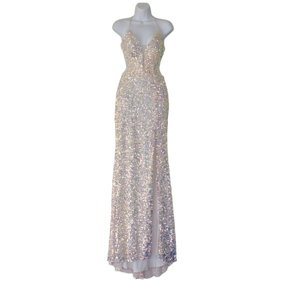 cinderella divine | Dresses | C5 Nwot Cinderella Divine Blush Sequin ...